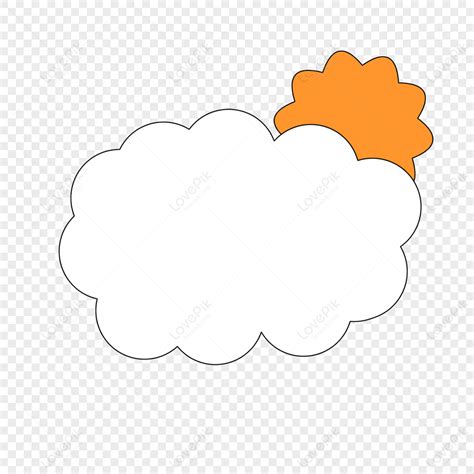 흐린 만화 일러스트 구름 클립 아트날씨 Png 일러스트 무료 다운로드 Lovepik
