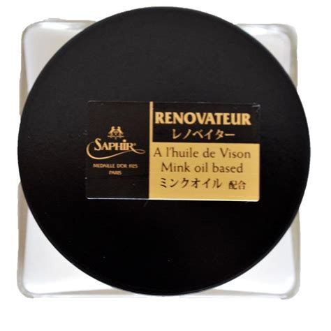 Saphir Renovateur Renovating Cream 75ml – Michael's Shoe Repairs