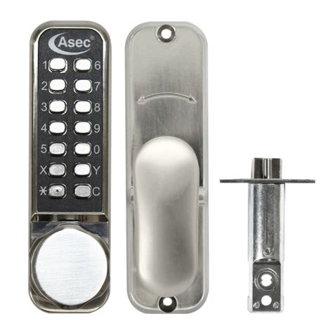 ASEC AS3300 Series Round Knob Operated Easy Code Change Digital Lock With Optional Holdback