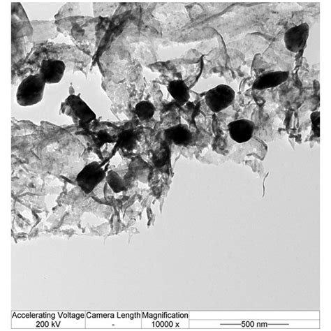 Tem Image And Electron Diffraction Pattern Aged At 200°c For 8 H Along