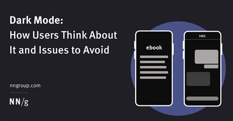 Dark Mode How Users Think About It And Issues To Avoid Ux Lift