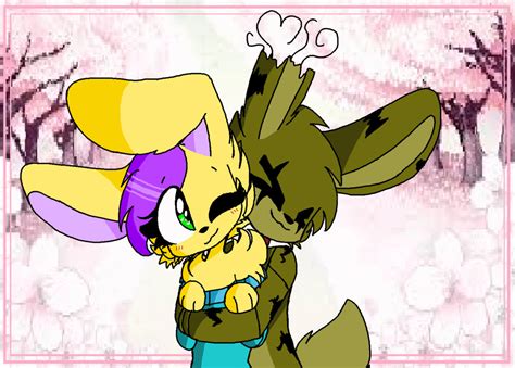 Lpsbunnycute X Springtrap  By Springysweet On Deviantart