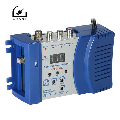 Auto Rf Modulator Compact Rf Modulator Audio Video Tv Converter Rhf Uhf