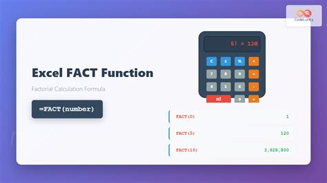 Excel Fact Function Complete Guide To Factorial Calculations In