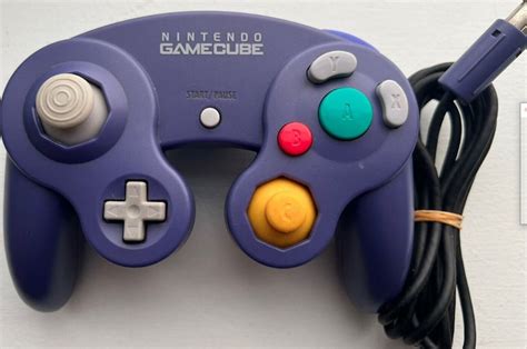 Authentic Official Nintendo Gamecube Controller Indigo Tight Stick
