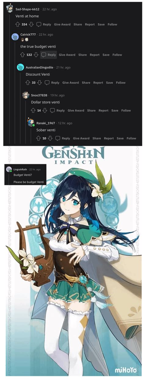 The New Anemo Bow Character Rgenshinmemes