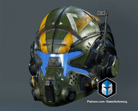 Jack Cooper Titanfall Helmet 3d Print Files Galactic Armory