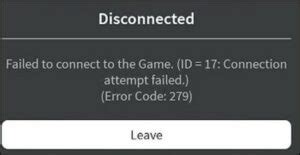 How To Fix Error Code 279 On Roblox SOLVED