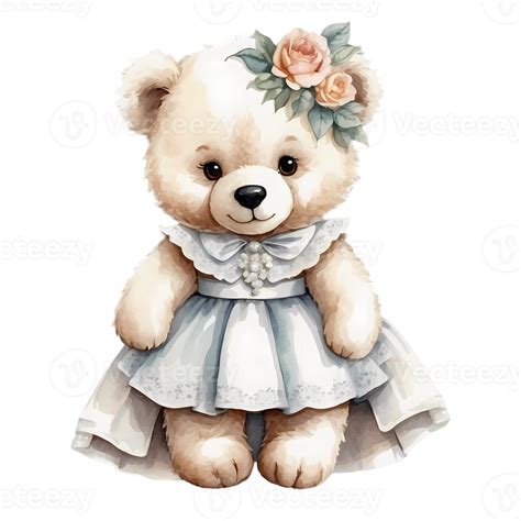 Watercolor Bear Clipart 51494580 Png