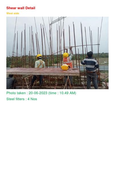 Shear Wall Reinforcement Details Pdf