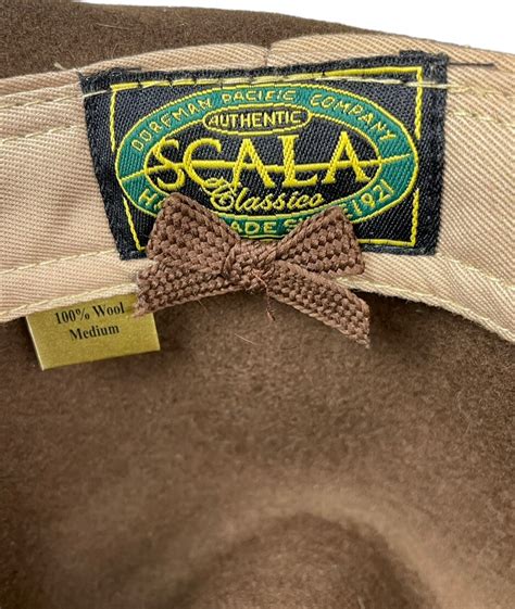 Scala Classico Mens Wool Outback Hat Four Seasons Fel Gem