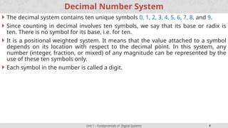 12 Digital Number Systemspptx Digital Electronics Pptx