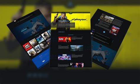 Jaouad Ballat On Linkedin Redesign Playstation Website Ui Ux Dark Mode