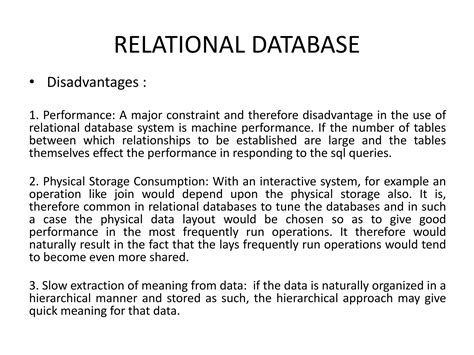 relational database oracle ppt