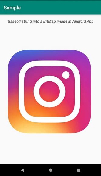 How To Convert A Base64 String Into A Bitmap Image In Android App