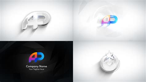 Minimal Clean Logo Reveal After Effects Project Files VideoHive