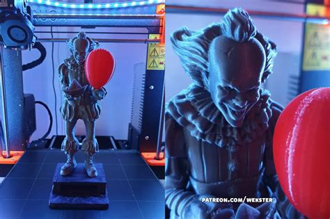 Pennywise By Wekster Download Free Stl Model