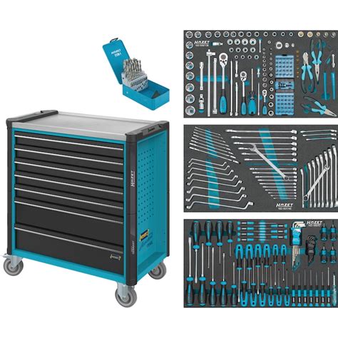 Hazet Tool Trolley Hazet Assistant Model 179nxl Incl 265 Piece Tool