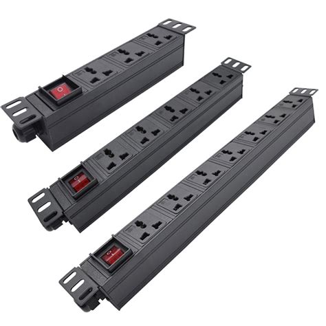 Pdu Power Distribution Unit3 12 Ways Universal Hole Power Socket Extension Shopee Malaysia