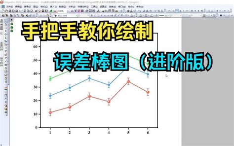 Origin绘制多组数据误差棒图 知乎