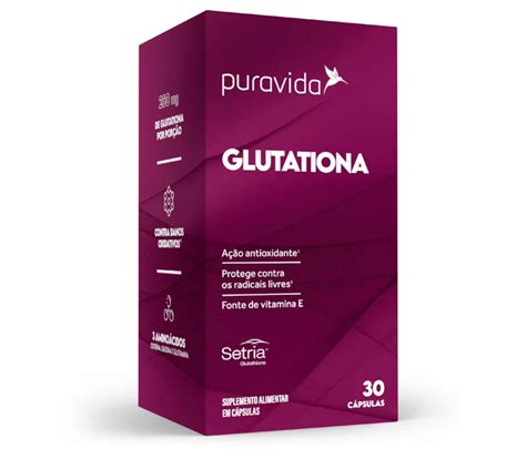 Glutationa Puravida 30 Cápsulas Le Farma