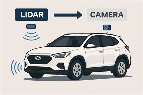 현대차 자율주행 전략 라이다에서 카메라로 급선회라이다 고집하다 시간 허비