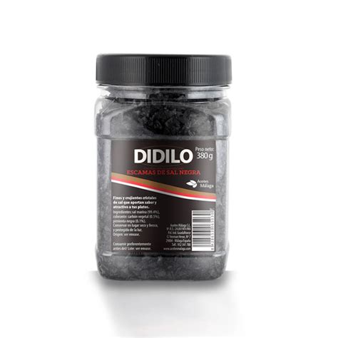 Sal Negra Escamas Didilo Bote 380 Gr Rodri Market