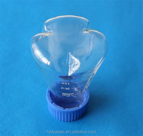 50~3000ml Lab Use Glass 3 Baffles Erlenmeyer Flask Baffled Shaking Flask With Screw Cap Glass