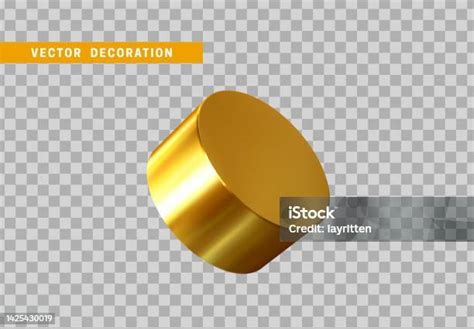 3d 황금 기하학적 모양 개체 둥근 강철 막대기 금속 둥근 목재 금속 색상 그라디언트에 사실적인 지오메트리 요소 디자인을위한