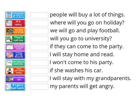 First Conditional Matching Match Up