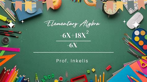 Dividing A Polynomial By A Monomial YouTube