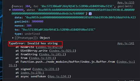 Solved Typeerror Invalid Hex String Solveforum