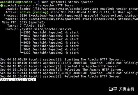 在Linux系统中检查Apache服务器状态和正常运行时间的3种方法 知乎