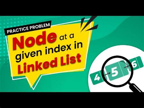 Node At A Given Index In Linked List School Practice Problem GeeksforGeeks School YouTube