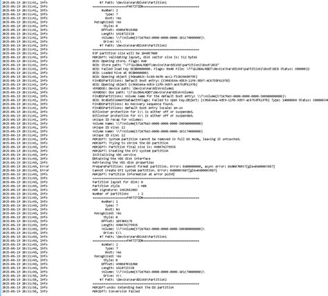 Cannot Create Efi System Partition Error 0x000036b7 When Running Mbr2gpt Exe Microsoft Qanda
