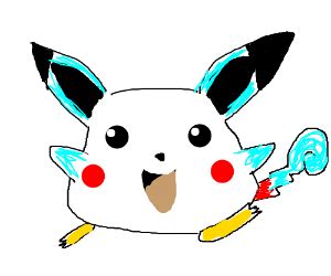 Pikachu Jigglypuff Fusion Drawception