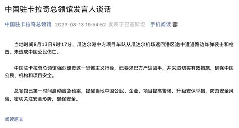 中方要求严惩凶手中国来源项目