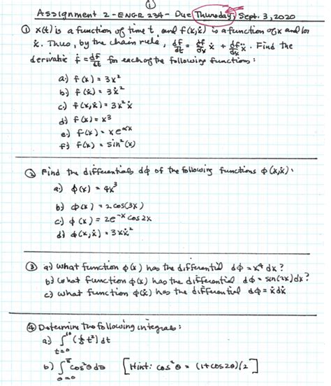solved assignment 2 engr 2344 due thursday sept 3 2020