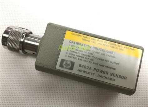 8482a Power Probe 4 2ghz Power Sensor Microwave Power Probe Hp8482a Ebay