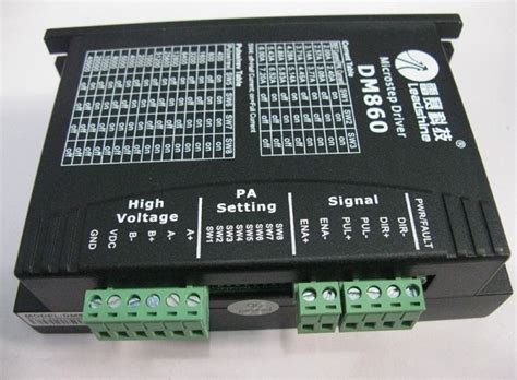 Leadshine DM860 2 Phase 32-Bit DSP Digital Stepper Drive of 20 - 80 VDC ...