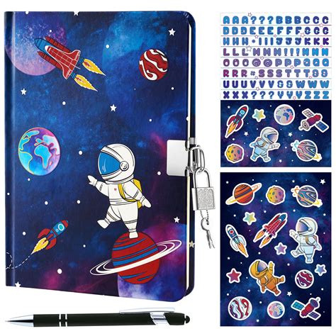 Wernnsai Luminous Space Notebook Set Journal Set For Boys