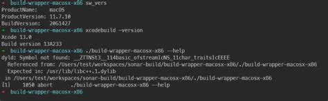 Build Wrapper Macos X86 Version 661 Failed To On Macos 11710
