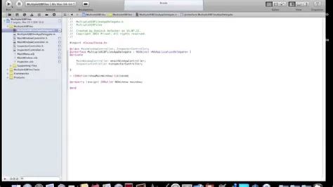 How To Use Multiple Xibnib Files In Xcode 4 Youtube