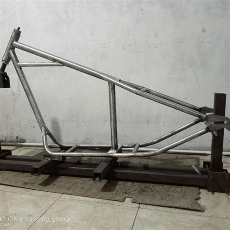 Jual ] Frame Chopper Chassis Chopper Frame Rigid Rangka Custom Untuk Motor Shopee