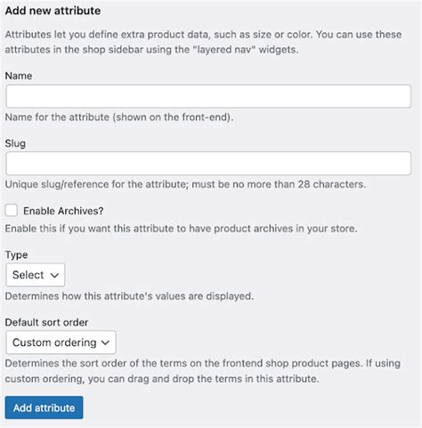 how to add product attributes in woocommerce easily simplileap