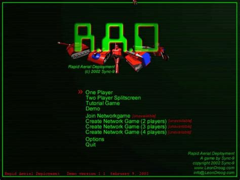 Download Rapid Aerial Deployment Windows My Abandonware