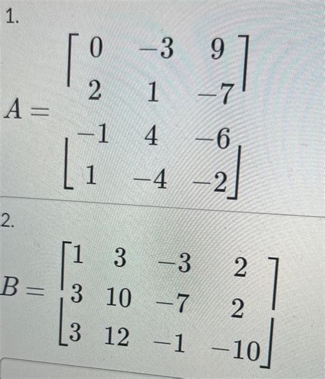 Solved Determine If The Columns Of The Matrix Form A
