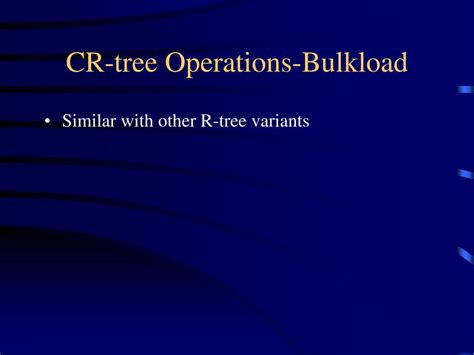 ppt optimizing multidimensional index trees for main memory access