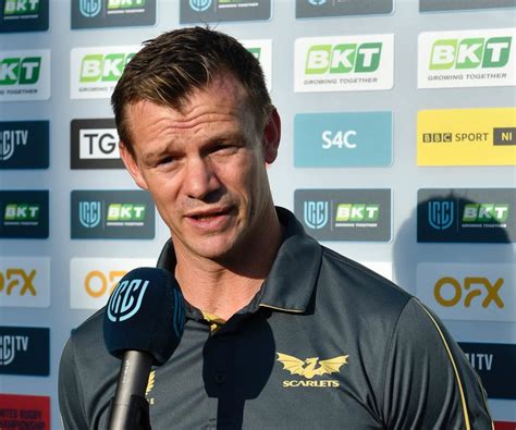 Dwayne Peel Speaks To The Media Ahead Of Leinster Test Scarlets Rugby