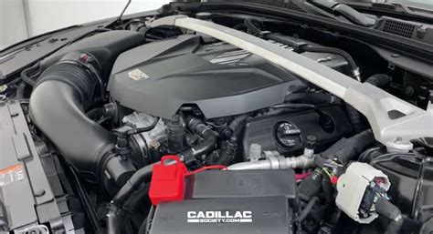 First Pictures Of 2022 Cadillac Ct5 V Blackwing Engine